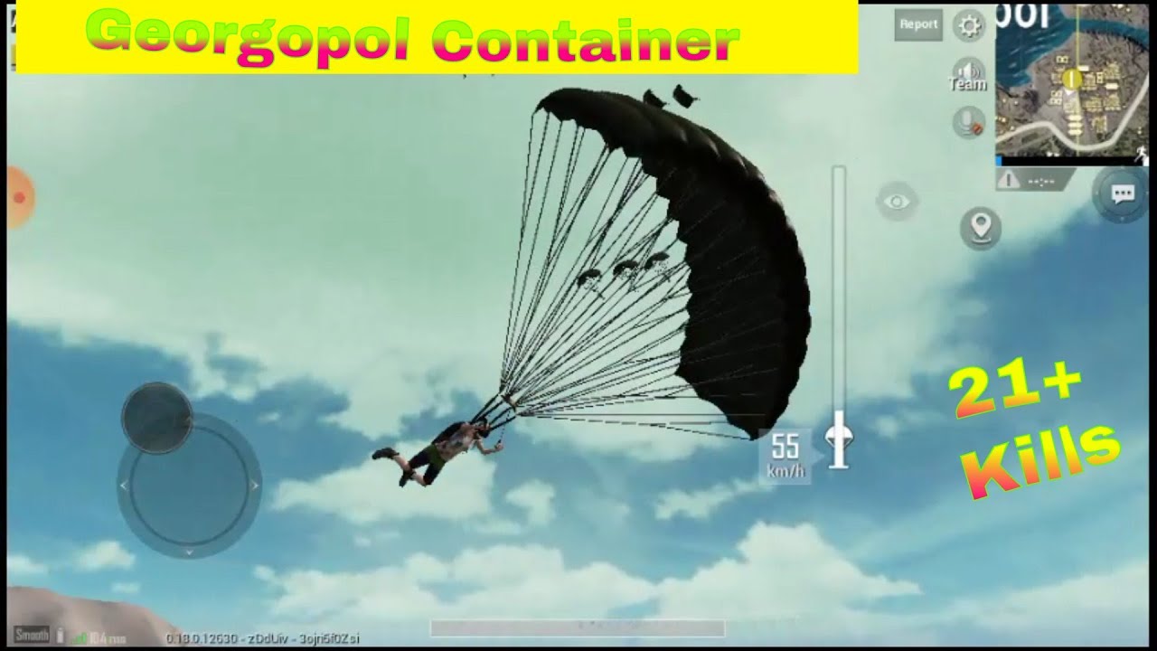 Crazy Landing in Georgopol Container | PubG Mobile - YouTube