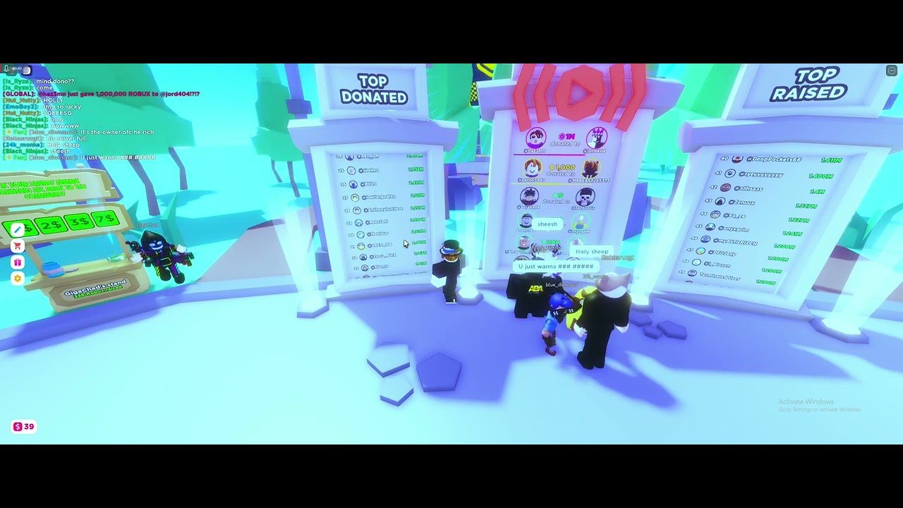 Haz3mn donated 1000000 Robux to jord404! - YouTube