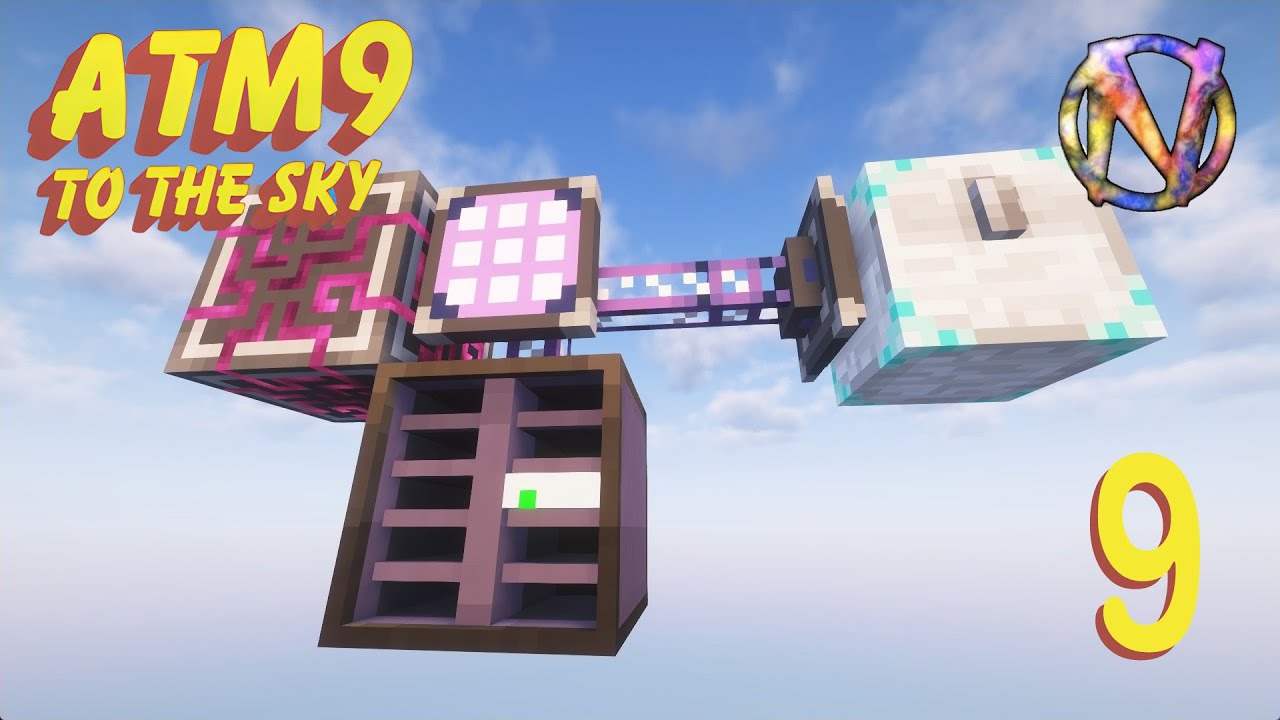 09 - ATM9 :To the Sky - AE2 with Dimensional Remote - YouTube