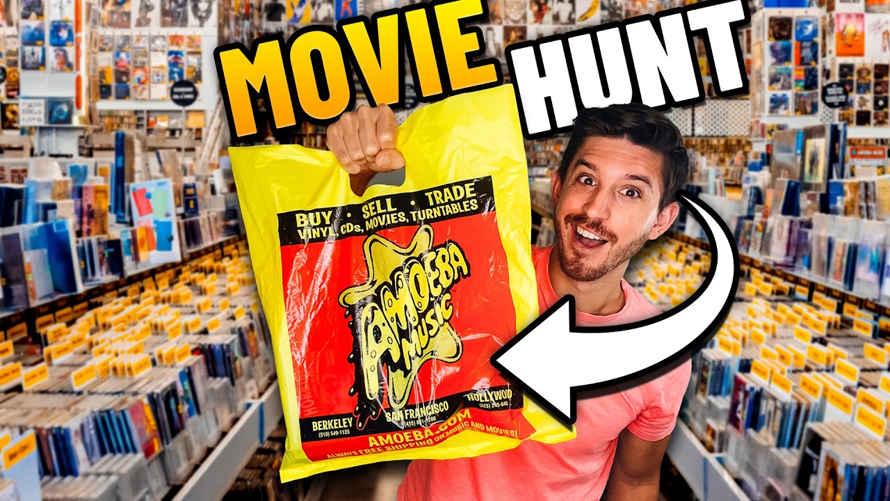 Blu-Ray Hunting at the World's Largest Physical Media Store! - YouTube