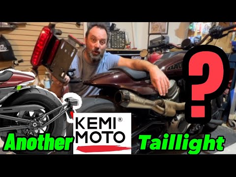 New (again) Tail Tidy Kit from KEMI MOTO on my Bike. - YouTube