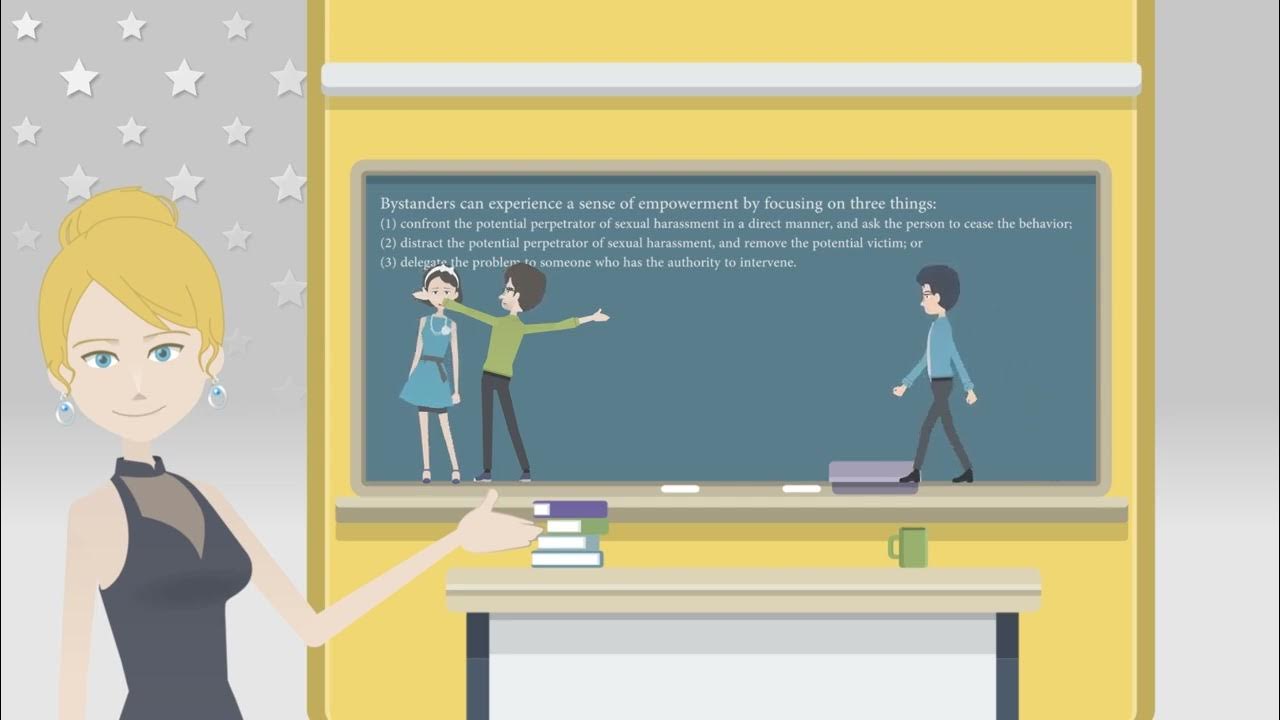 Workplace harassment and bystander intervention - YouTube