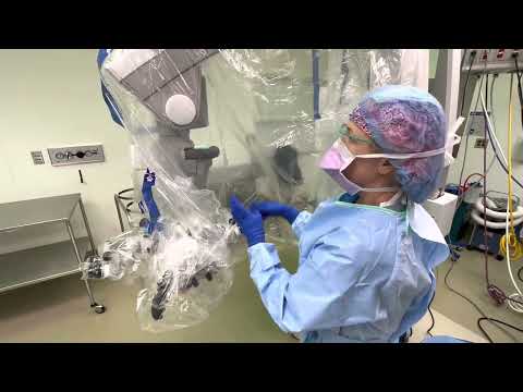 How to drape the Zeiss Pentero 800 microscope