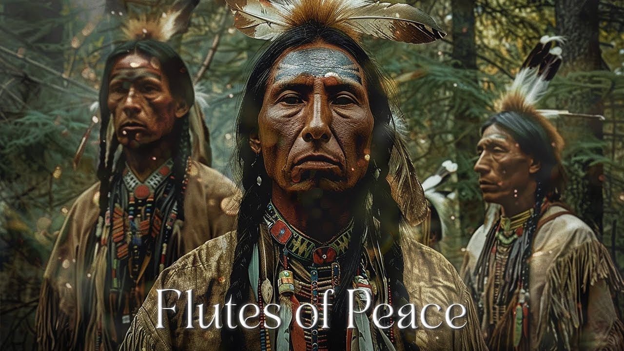 Flutes of Peace | Soul Soothing Harmonies Native American Flute Music ...