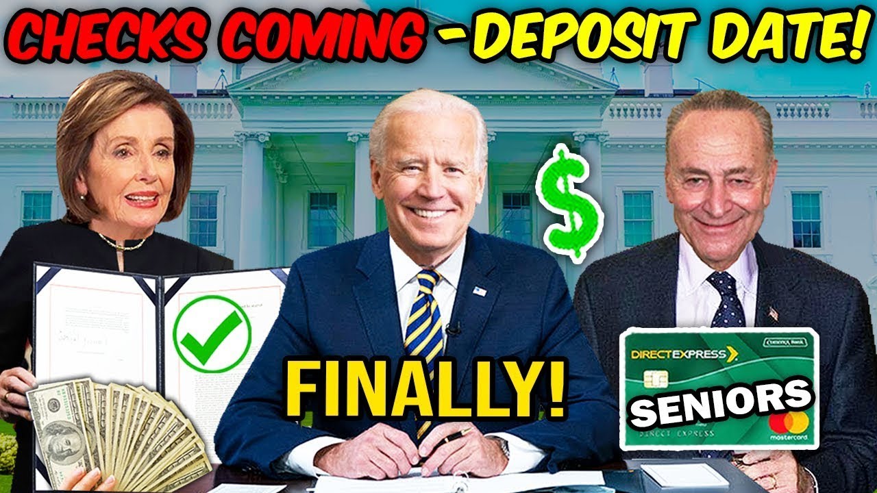 STIMULUS CHECKS COMING IN MAY, JUNE, & AUGUST FOR ELIGIBLE! DEPOSIT ...