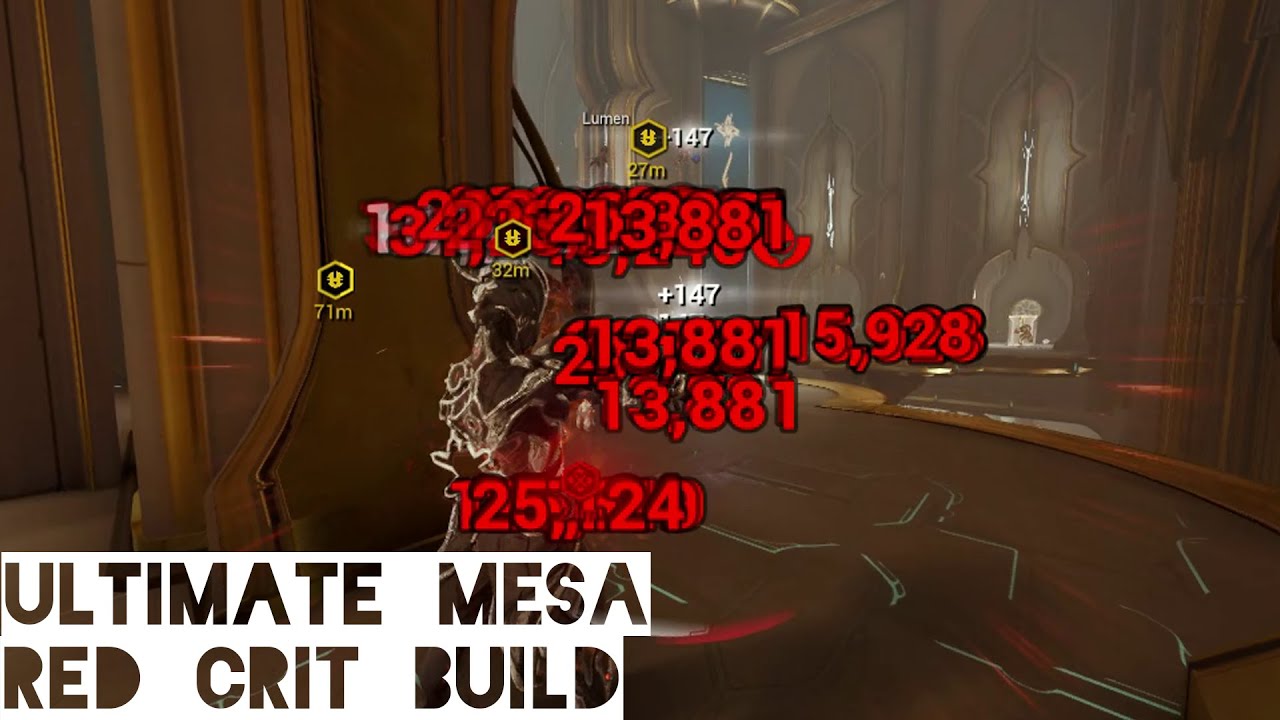 ultimate mesa build | warframe koumei & the five fates - YouTube