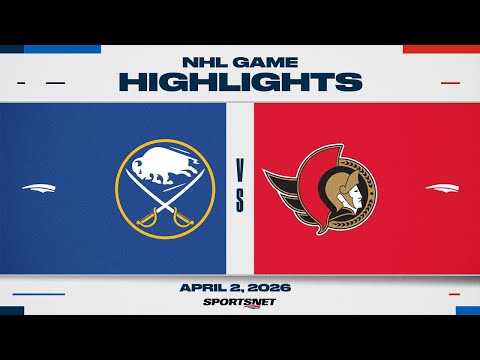 NHL-Highlights | Sabres gegen Senators – 2. April 2026