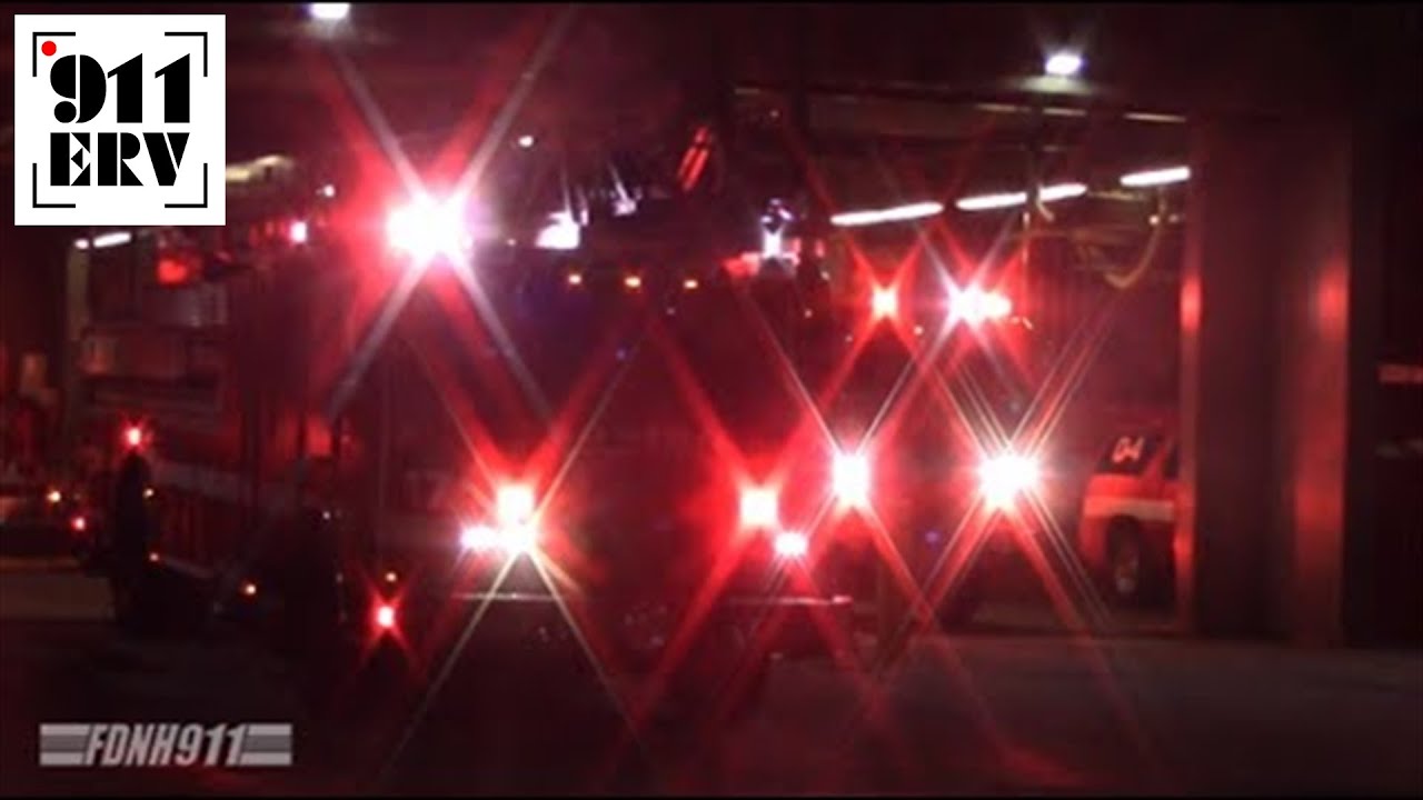Boston Fire Ladder 17 and NEW Engine 7 Responding - YouTube