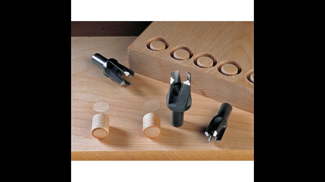 Plug Cutter Bit tool - YouTube