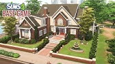 The Sims 4 | Base Game Family House Build | Time Lapse | Nocc - YouTube