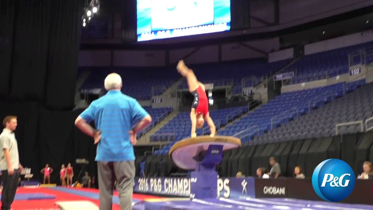 Alyssa Baumann - Vault - 2016 P&G Gymnastics Championships - Podium ...