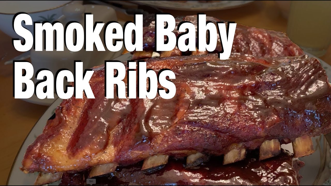 Best BBQ Baby Back Smoked Ribs- 3-2-1 Method in the Masterbuilt ...