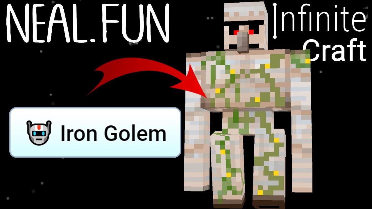 How to Make Iron Golem in Infinite Craft | Get Iron Golem in Infinite ...