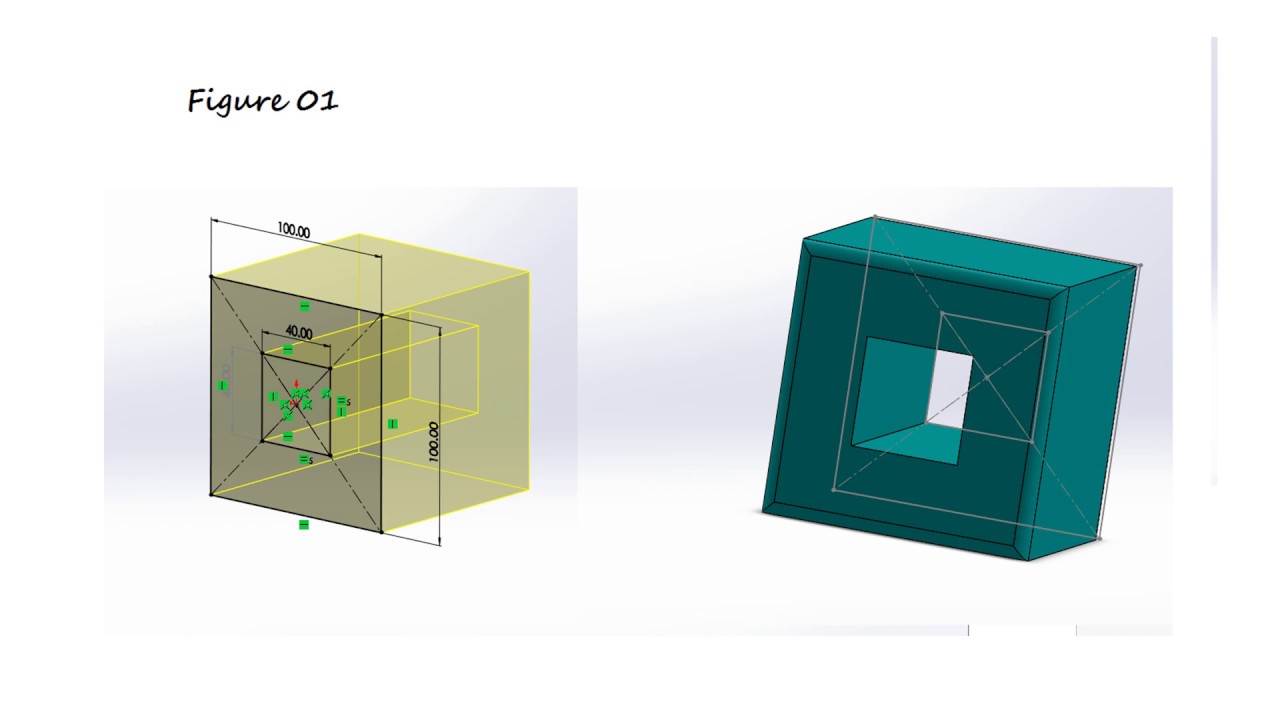 01. Solidworks 2020 tutorial for very beginners Simple Cube (01 of 08 ...