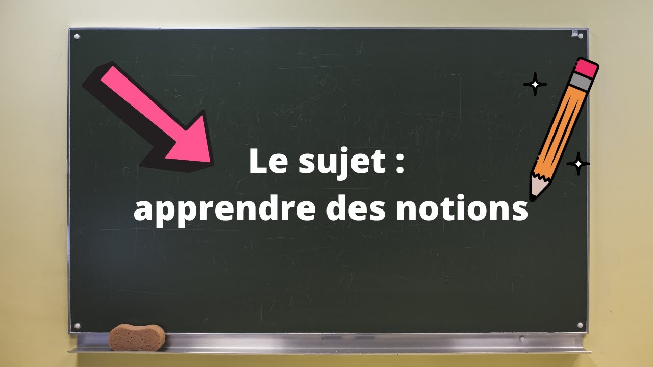 Le sujet (et le complément d'agent) - YouTube