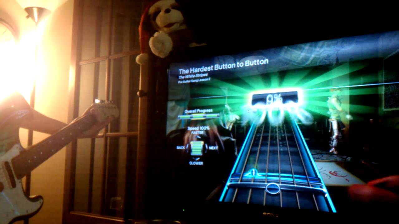 Rock Band 3 Pro Guitar - First Song Lessons - Squier Fender ...