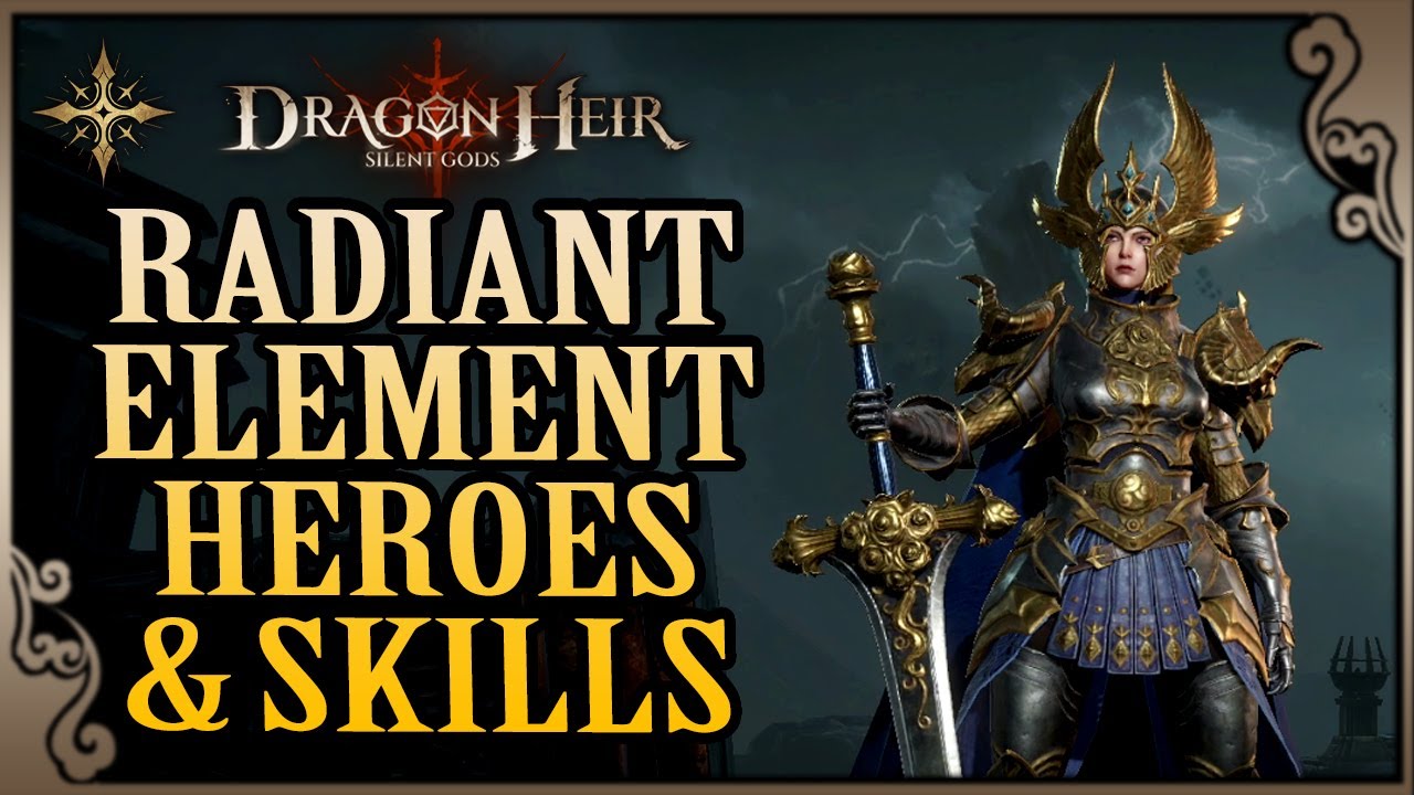 Radiant Element Heroes ☀️ All Skills Shown ⚔ Dragonheir: Silent Gods ...