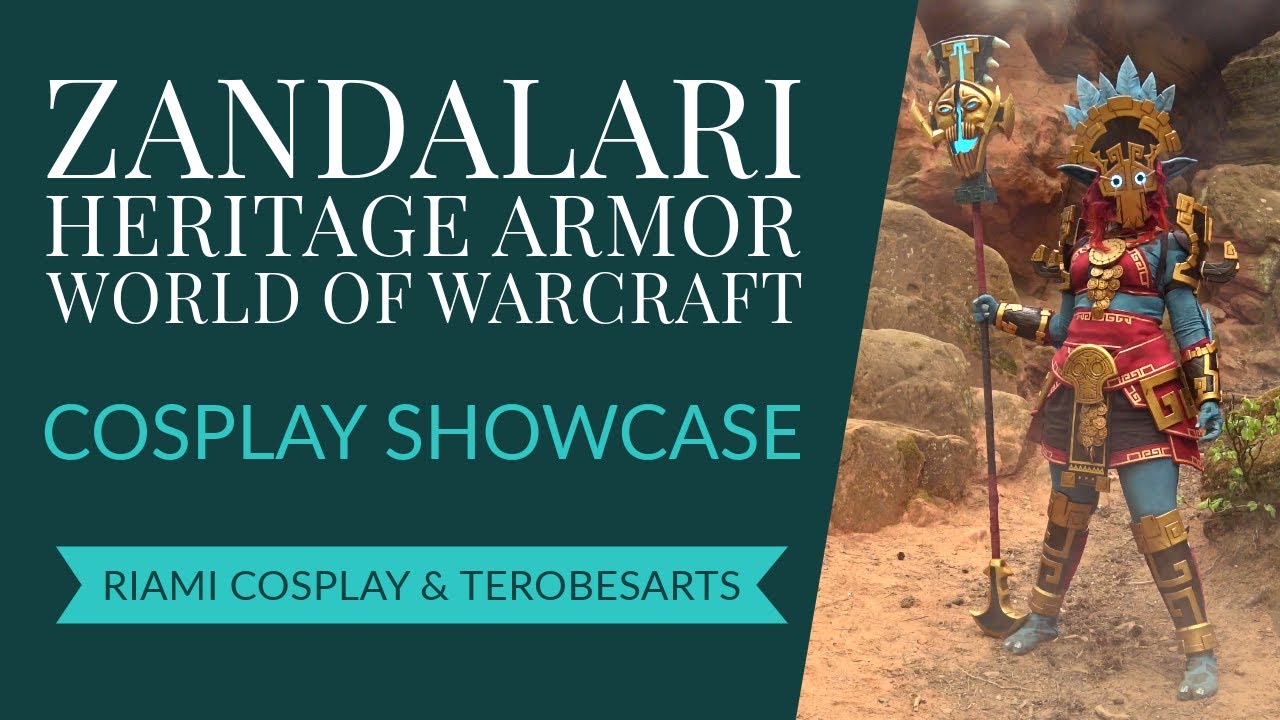 Zandalari Heritage Armor | World of Warcraft | Cosplay Showcase - YouTube