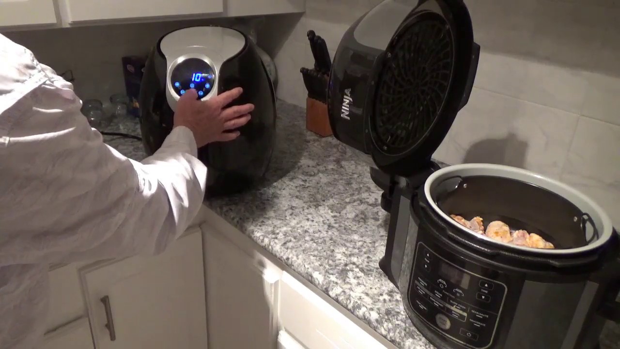 NINJA FOODi and POWER AIR FRYER XL test - YouTube