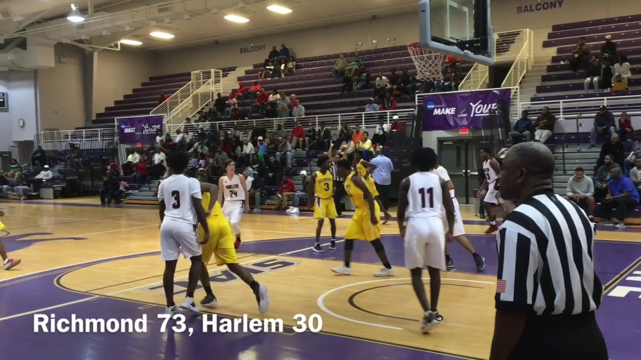 Richmond 73, Harlem 30 - YouTube