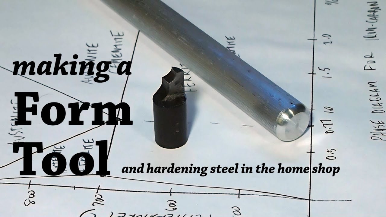 Making a Form Tool (and a little home shop hardening) - YouTube