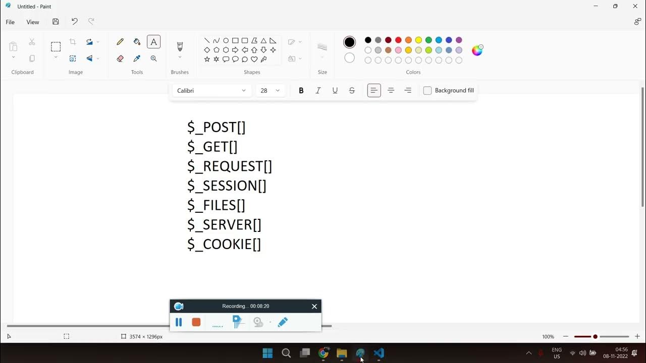1.8 PHP super global arrays (Live Trainings) - YouTube
