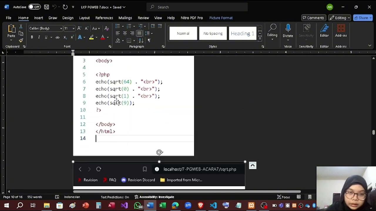PHP Dasar || Praktikum PGWEB Acara 7 - YouTube