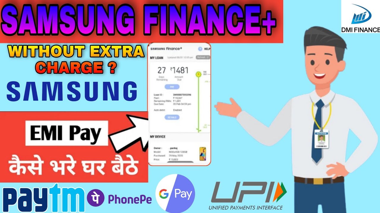 Samsung Finance Plus Emi Pay Kaise Kare phone Pay | Samsung Finance ...