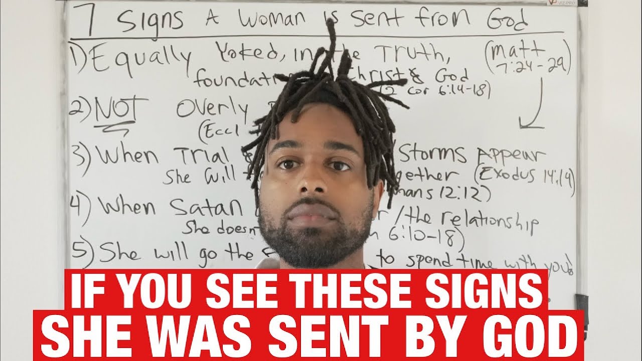 7 Signs A Woman Is Sent From God - Marry Her! - YouTube