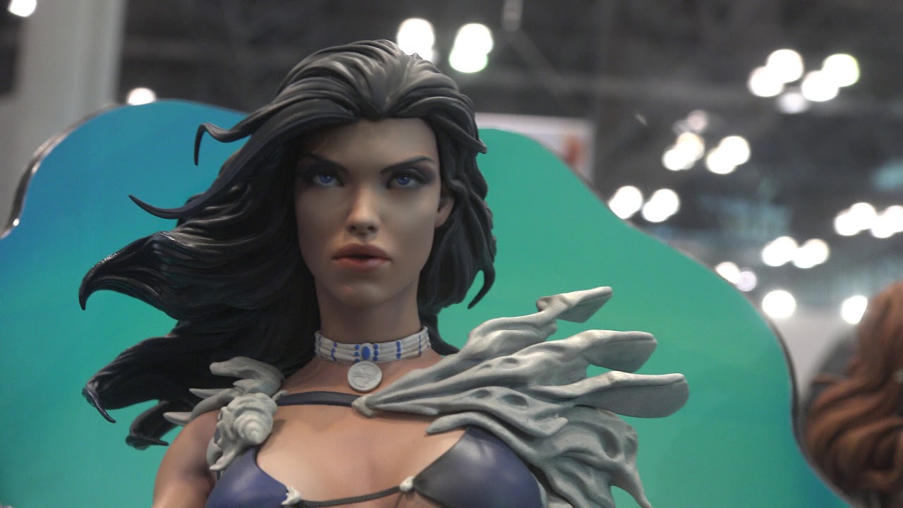 NYCC 2017 MARVEL ASPEN by Side Show collectibles - YouTube