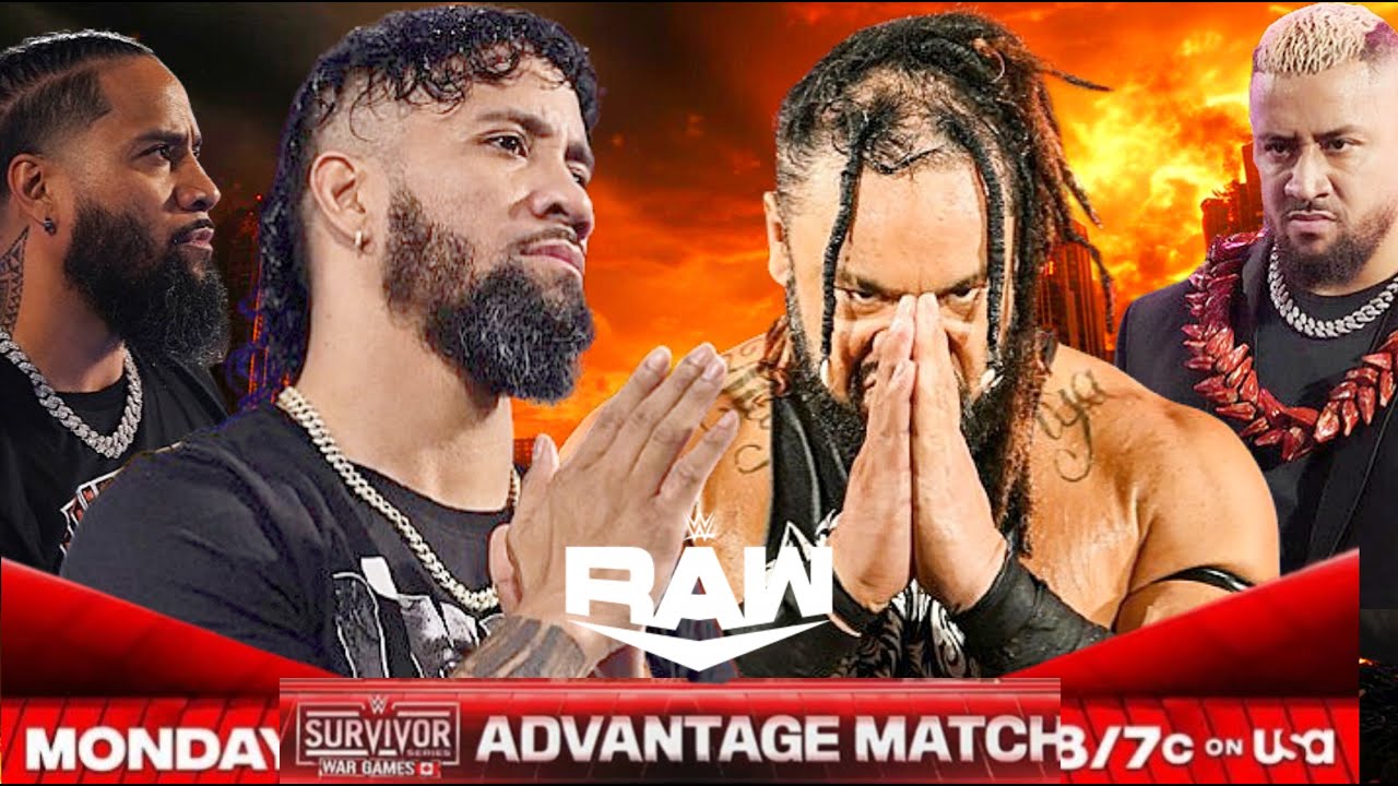 Jey Uso vs Jacob Fatu WWE Raw Advance Full Match | Monday Night Raw # ...