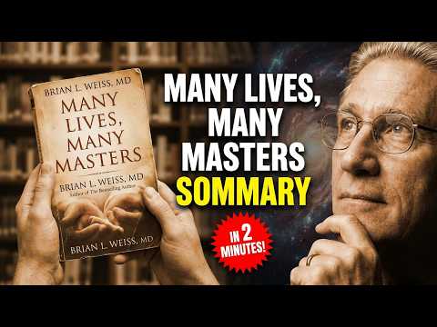 MANY LIVES, MANY MASTERS by Brian L. Weiss, MD Book Summary - YouTube