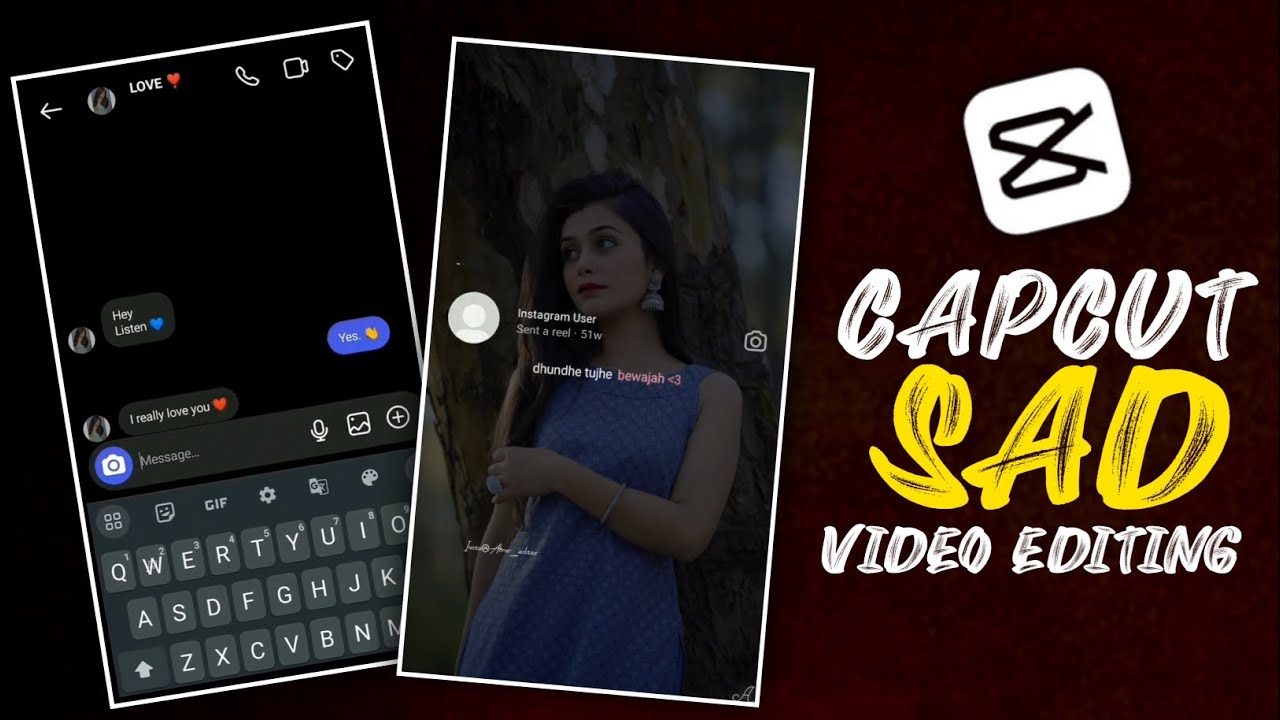 Capcut Sad Template New Trend || Capcut New Tiktok Trending Video Editing || Capcut editing ...