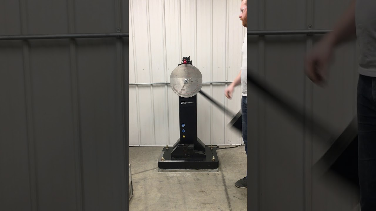 Charpy Impact Testing Video - YouTube