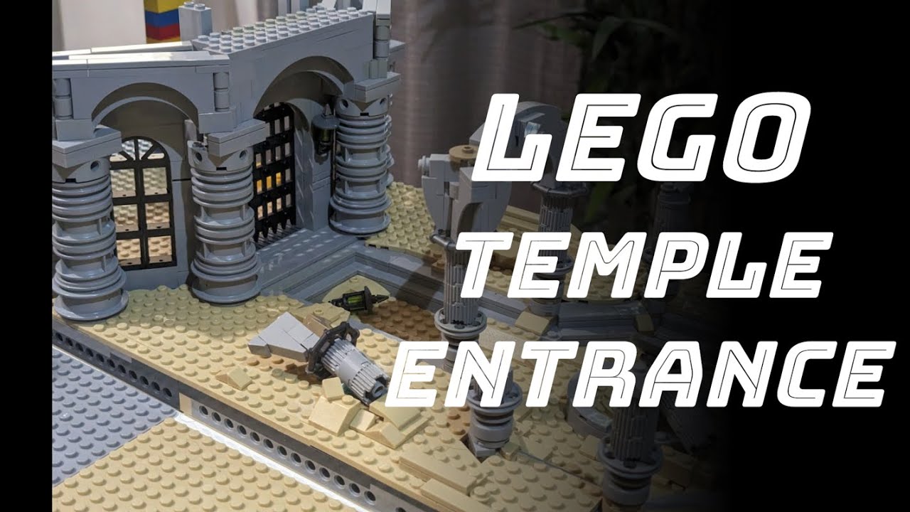 Lego Temple Entrance Moc - YouTube