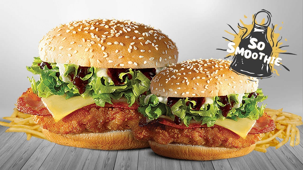 How to Make a McDonalds McChicken Style Burger - Recipe | So Smoothie ...