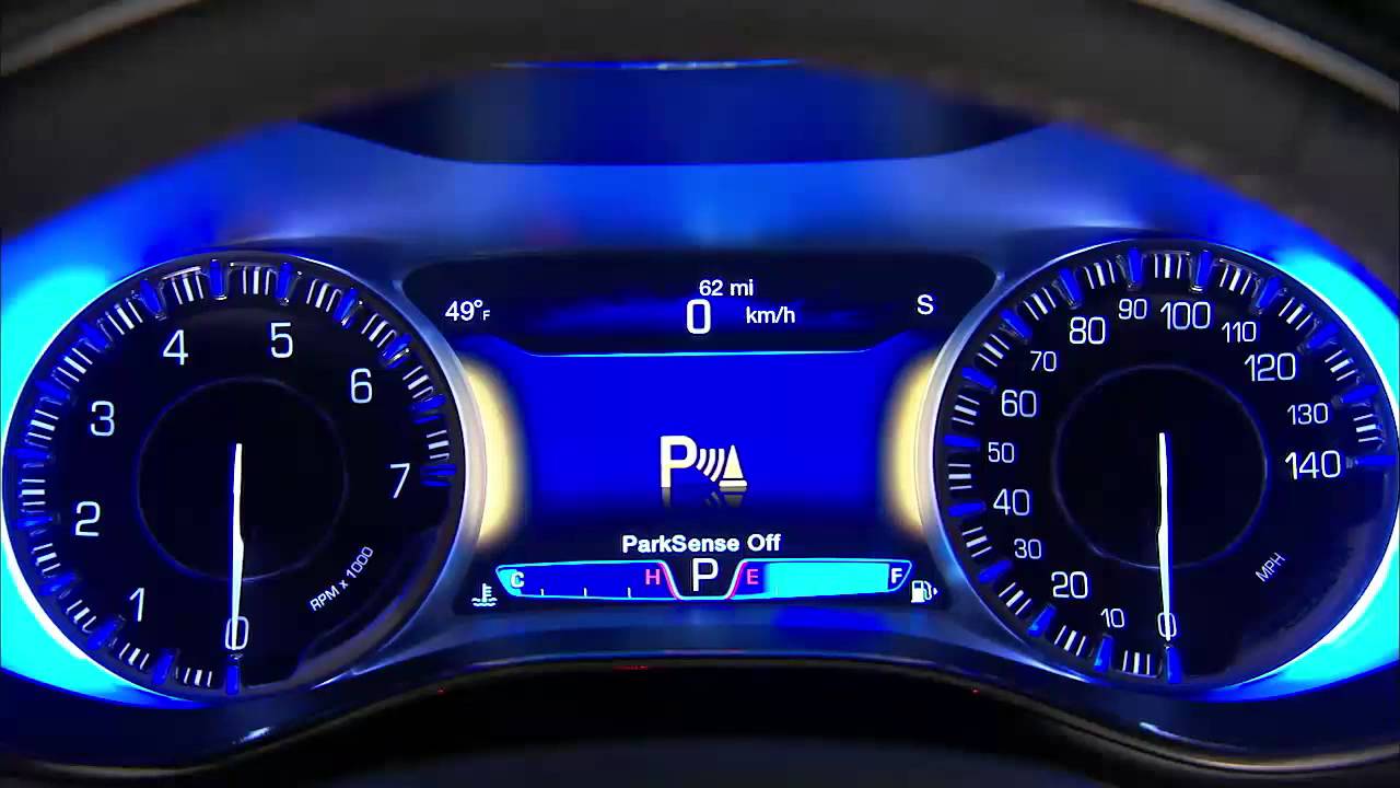 2015 Chrysler 200 ParkSense Park Assist - YouTube