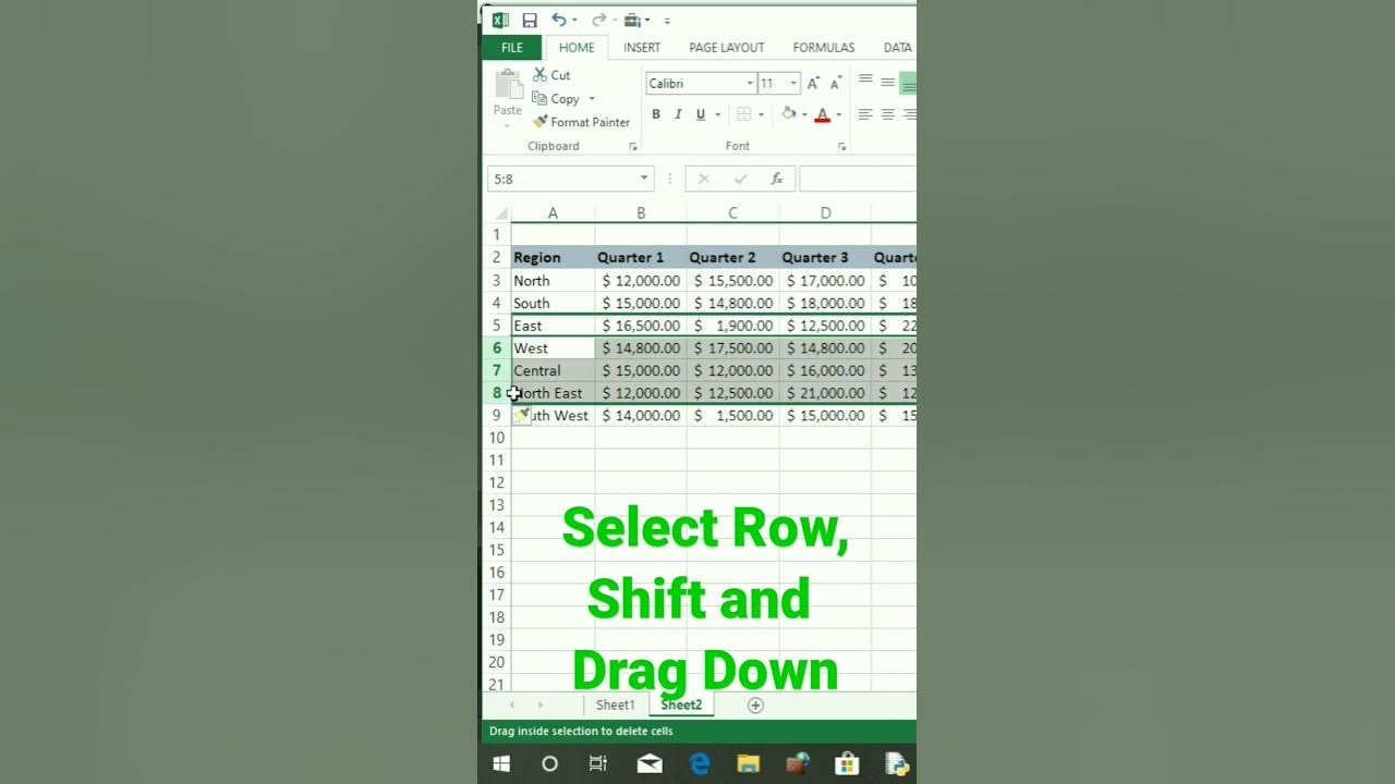 Insert Multiple Blank Rows In Excel Short Shorts Excel Exceltips Excelworld Exceltutorial 5562
