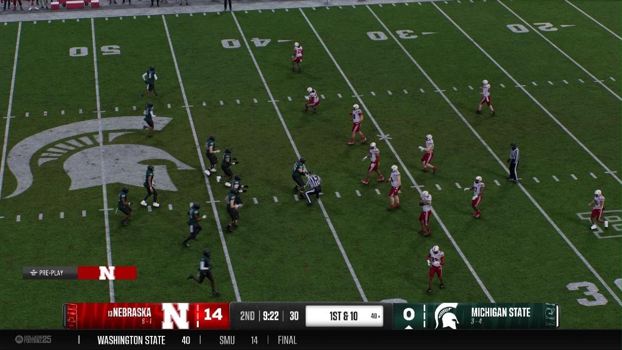 EA25 Coach mode 2026-27 (13) NEBRASKA at MICHIGAN ST - YouTube
