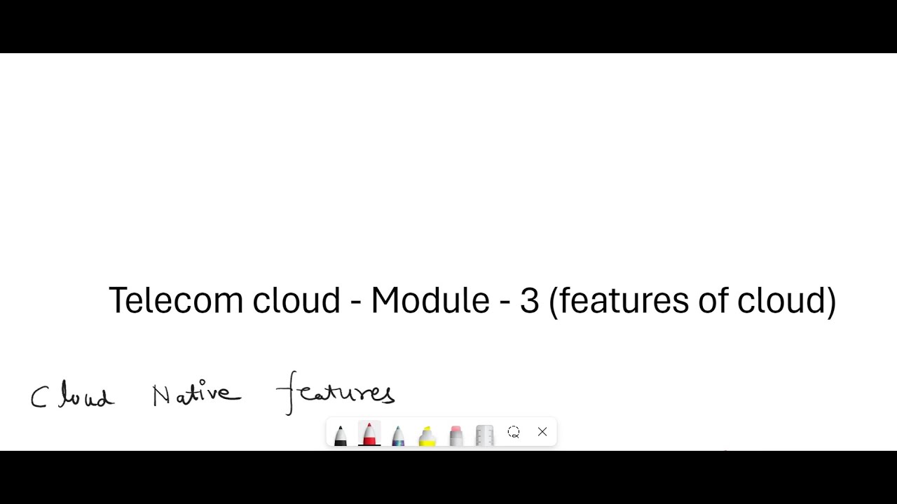 Telecom cloud native features - YouTube