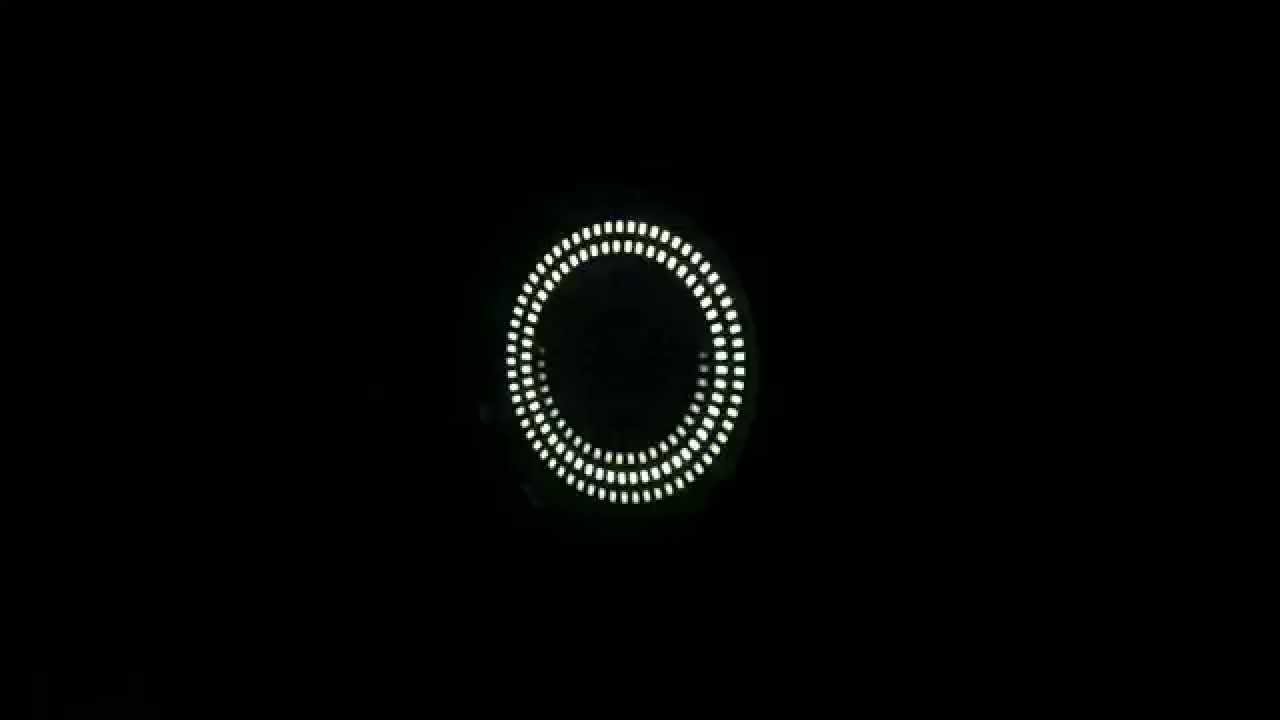 Round Shape Ring Control Strobe Light --- TPL 114 - YouTube