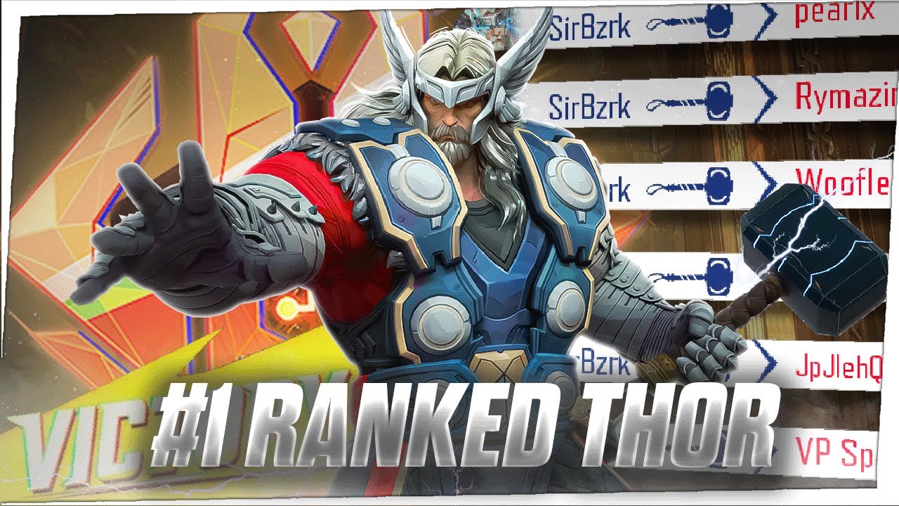 Hitting No1 THOR this season 🟩 Jacked Marvel Streamer 🟩 Tanks OT - YouTube