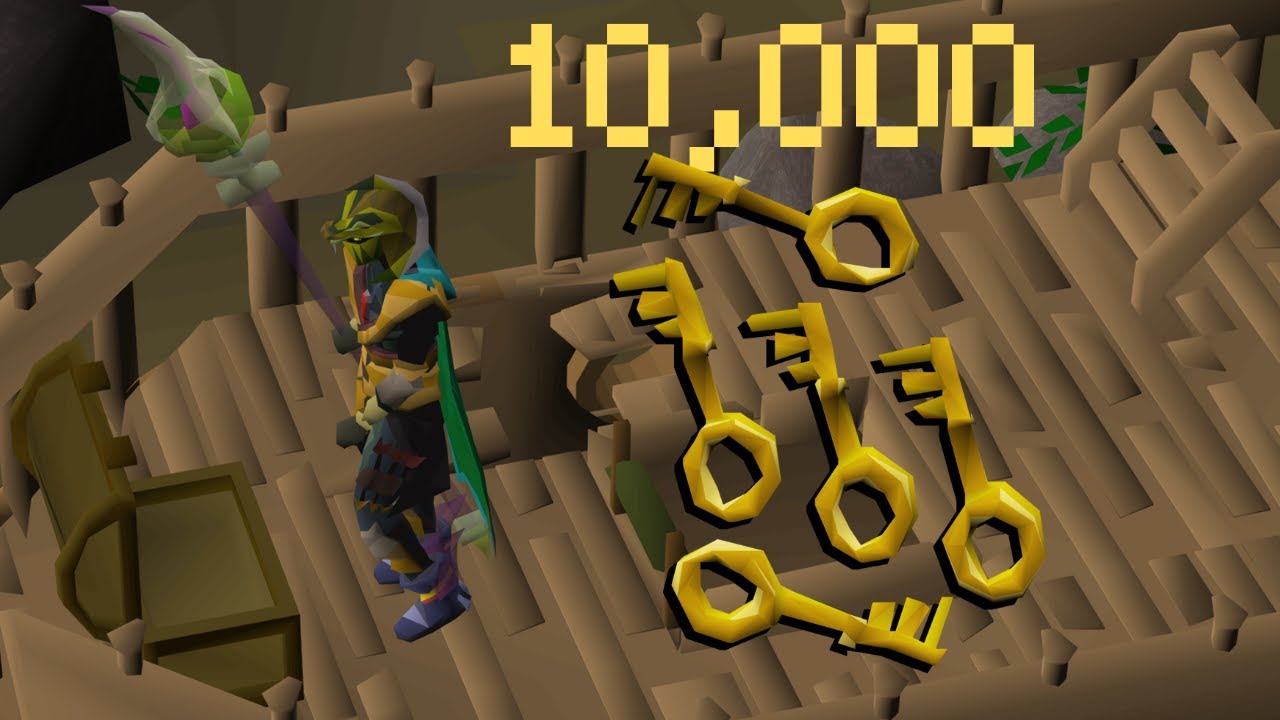 Opening 10,000 Larran's Keys Without Banking - YouTube