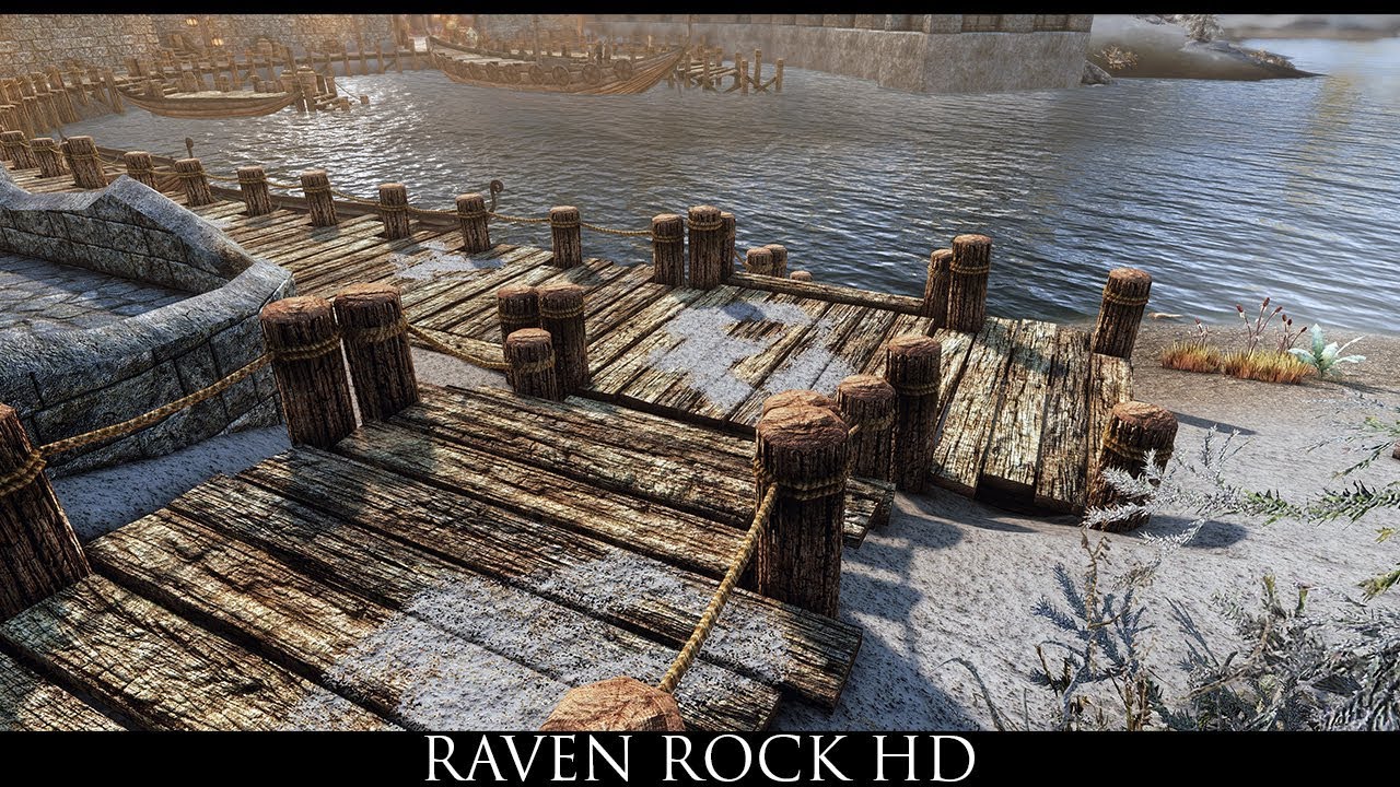 Skyrim SE Mods: Raven Rock HD - YouTube