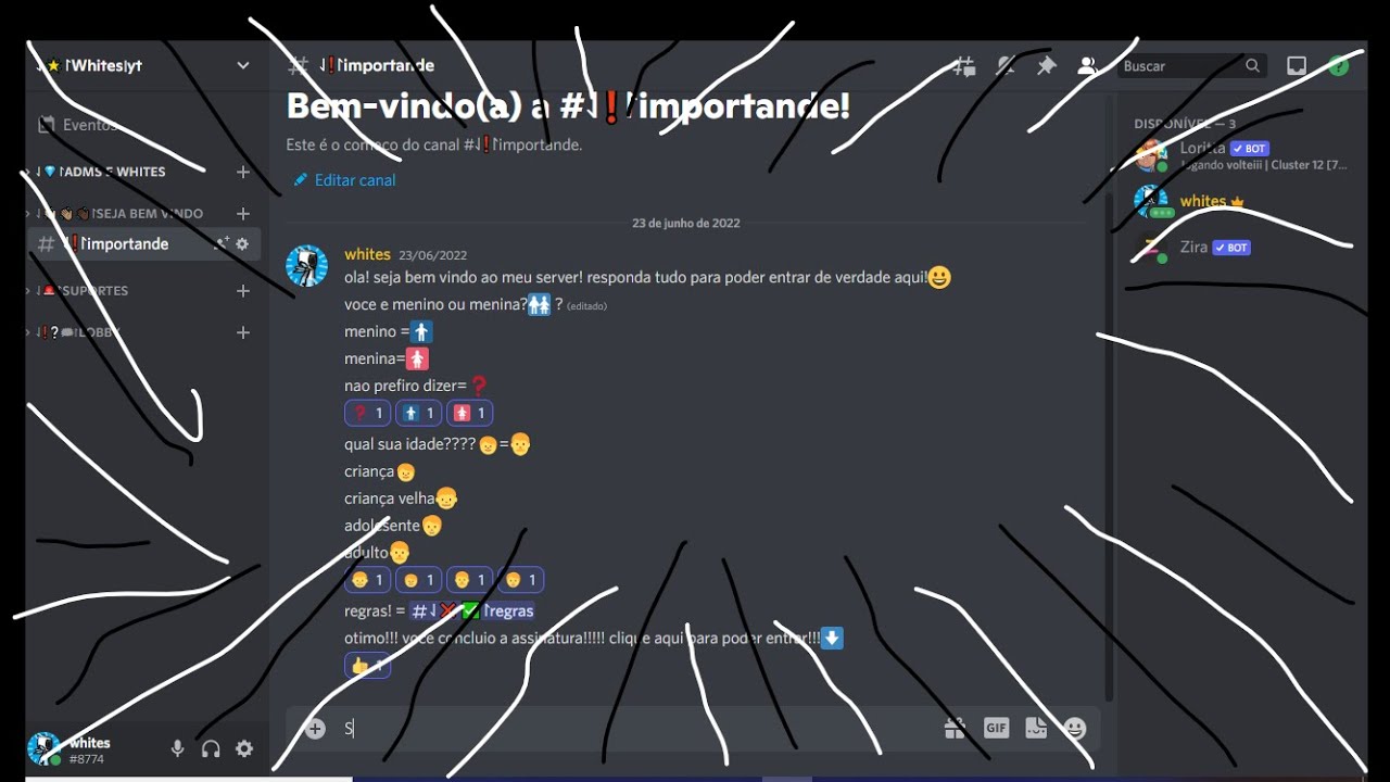 novo server do discord!!!! [beta] - YouTube