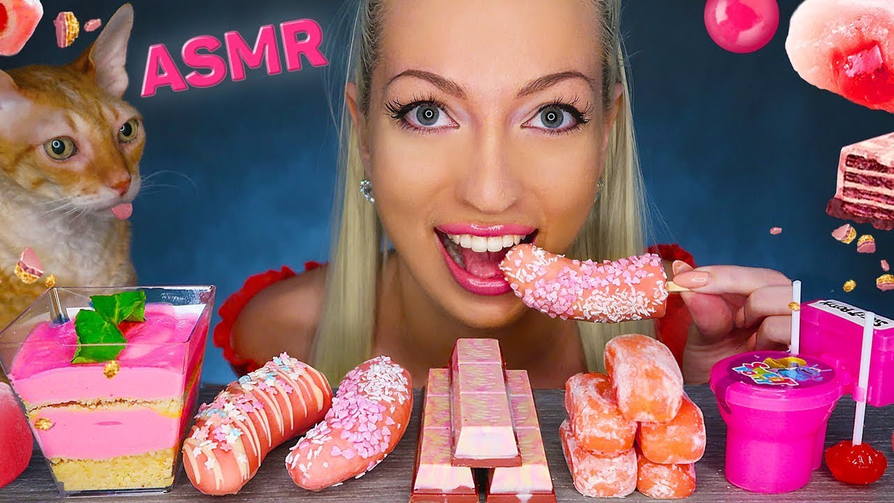 Asmr Lollipop Candy Chocolate Kitkat Mochi Banana Choco Strawberry
