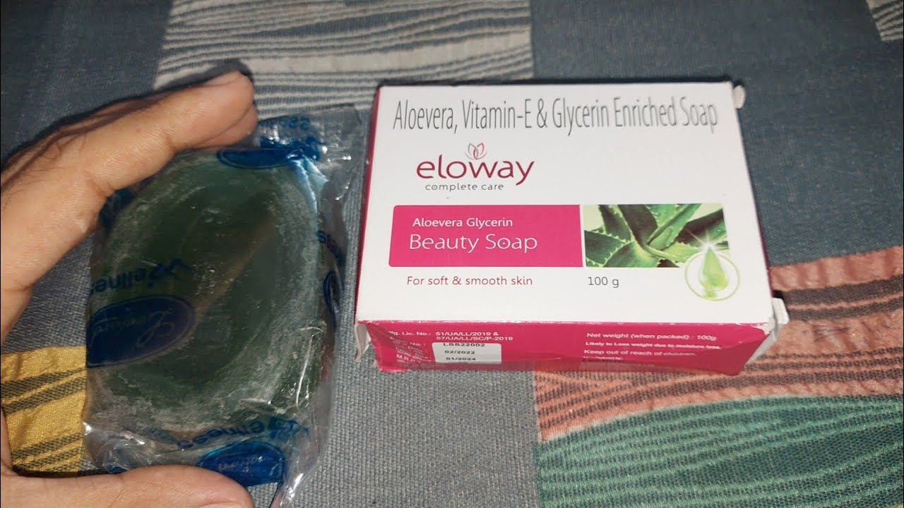 Aloe Vera Glycerin Vitamin E Soap | Eloway soap benefits | how to use ...