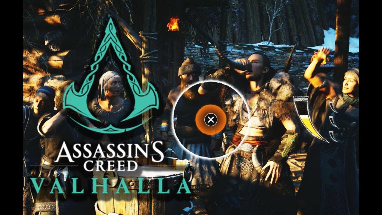 First Look at 'Assassin's Creed Valhalla' Drinking Game Gameplay - YouTube