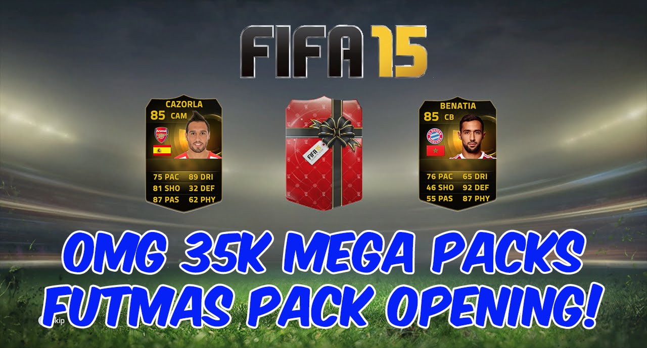 OMG 35K Mega Packs! FIFA 15 Futmas Pack Opening Hunting IF Cazorla IF ...
