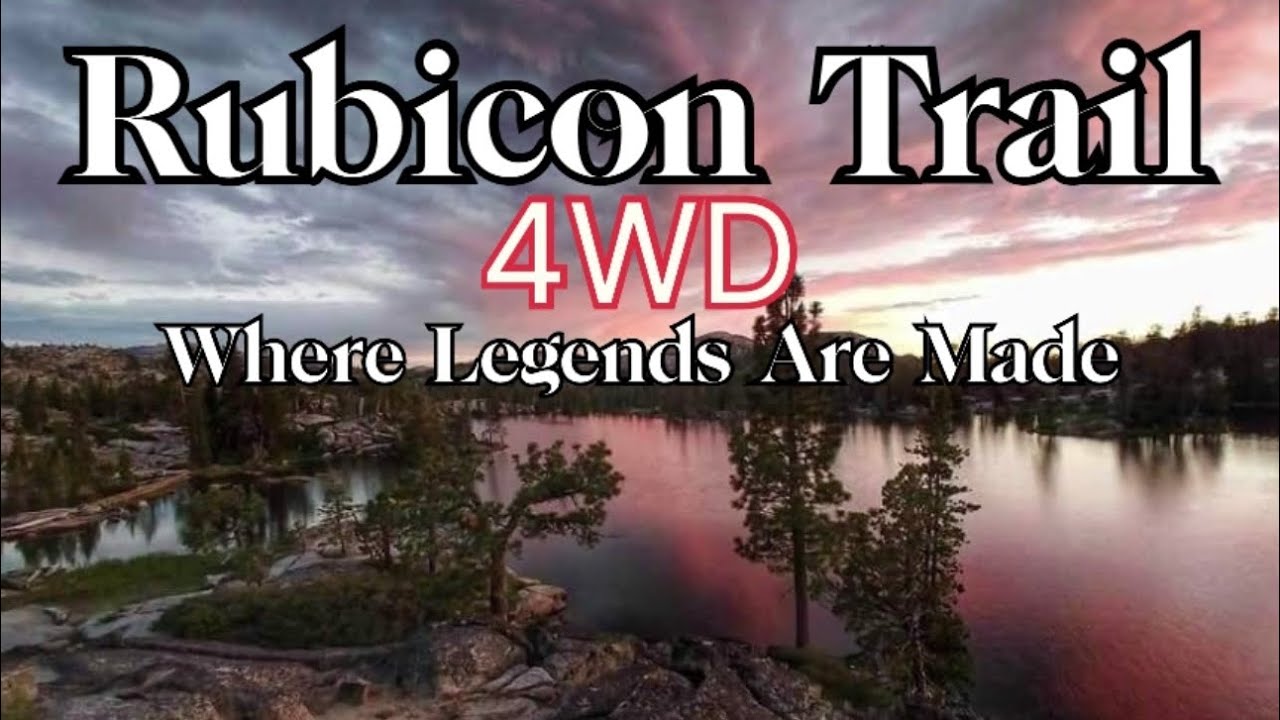 Rubicon Trail (California Iconic Trail) 10/20/23 - YouTube